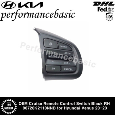 OEM Cruise Remote Control Switch Black RH 96720K2110NNB for Hyundai ...