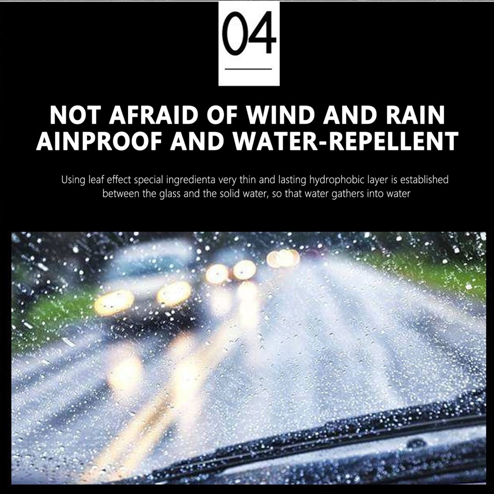 100ml Car Glass Mirror Rainproof Spray Windshield Hydrophobic ...