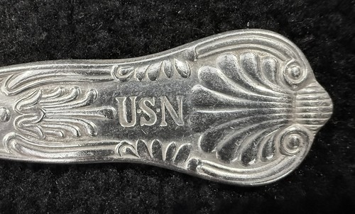 International Silver Company U.S. Navy USN Engraved Silverplate Serving ...