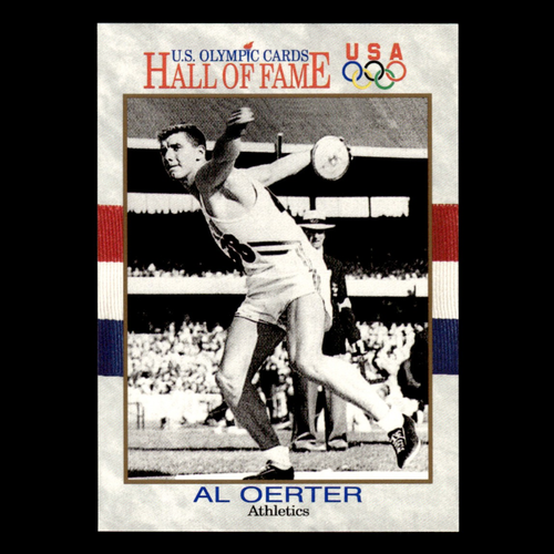 Al Oerter #4 1991 Impel Olympic Hall of Fame Baseball Card MLB NM | eBay