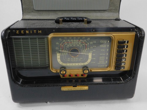Zenith Trans-Oceanic H500 Shortwave Radio Receiver (untested, great for ...