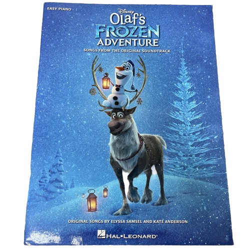 Disney's Olaf's Frozen Adventure Sheet Music Songs from Soundtrack Hal ...