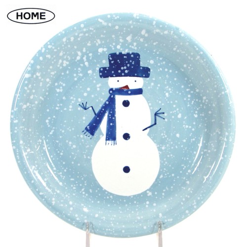 Target Home WINTER FROST SNOWMAN FAMILY FATHER 8.25" Salad Plate ...
