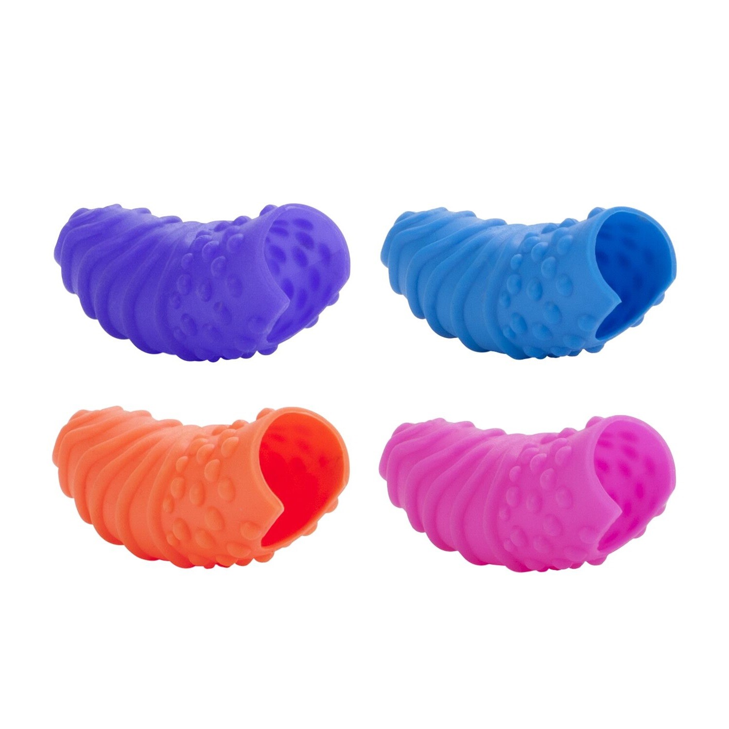 Posh Silicone Finger Teasers Swirl Sleeves G-SPOT Orgasm Sex Toys Women ...