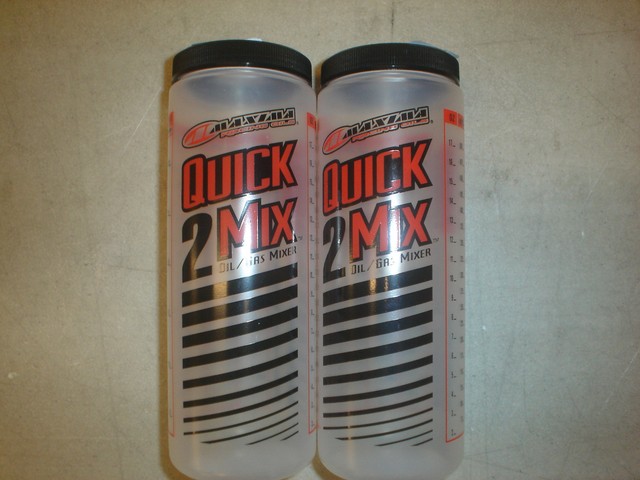 Quick Mix 2 Stroke Oil Measuring Cup With Lid Maxima Ratio Rite Type ...