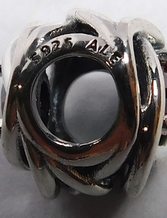 Pandora Charm, September Blue Eternity Circle #790065C07 | eBay