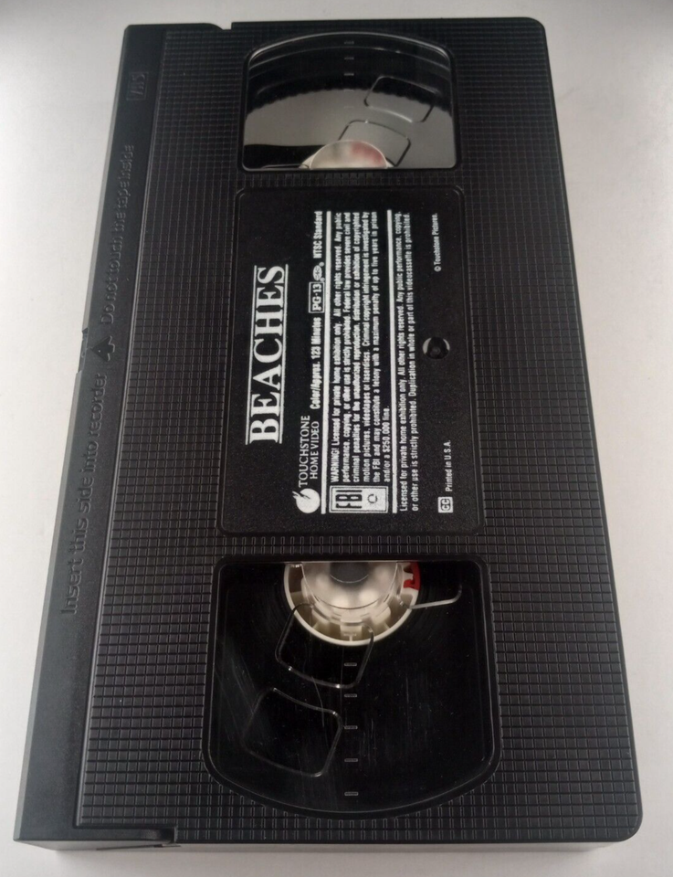 Beaches (VHS) 1988 Bette Midler, Barbara Hershey, John Heard TESTED ...