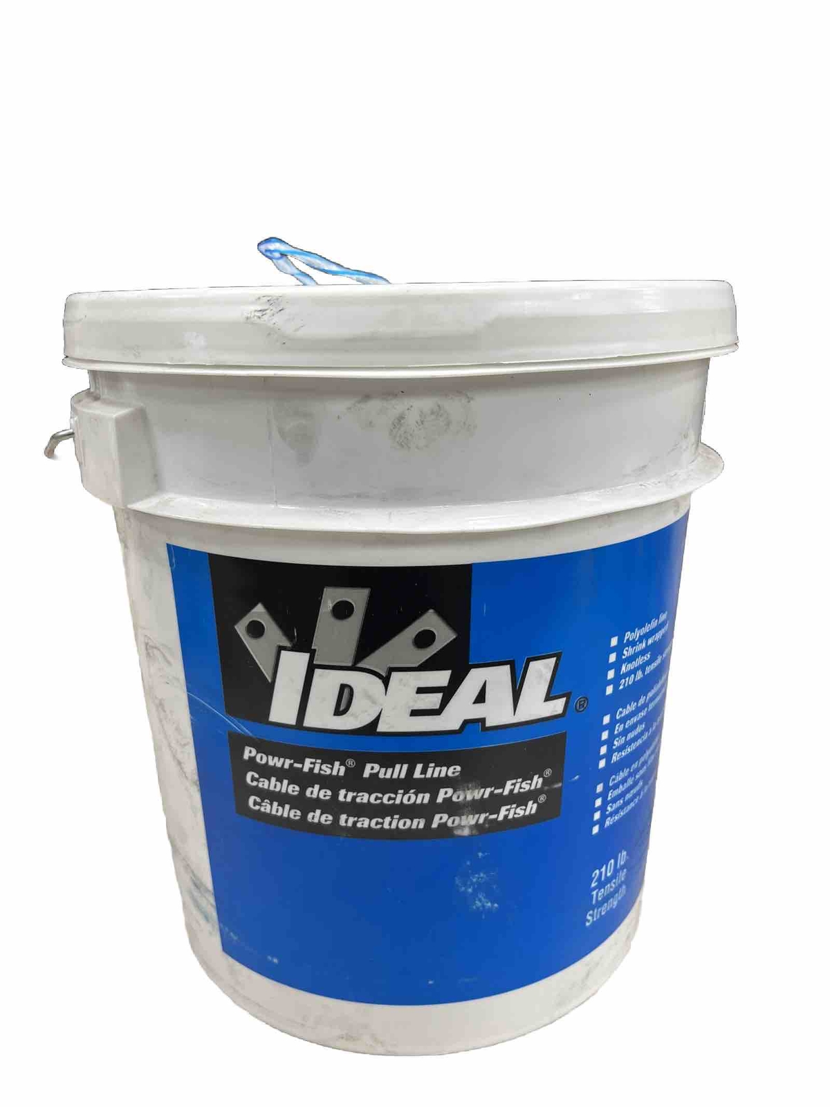 IDEAL 31-340 Powr-Fish Pull Line 210 Lb Tension Strength, 6,500 Ft | eBay