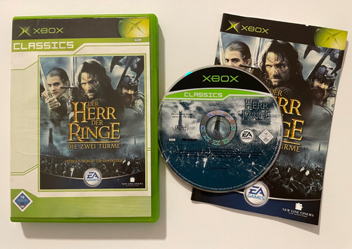Xbox classics Der Herr der Ringe: Die zwei Türme German Complet | eBay