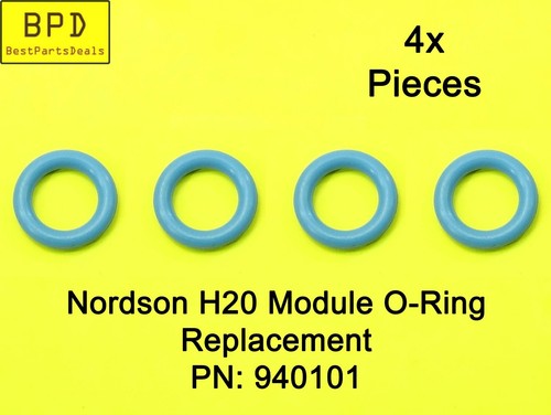 4x Nordson H20 Module O-Ring Seal Replacement FKM Blue PN: 940101 | eBay