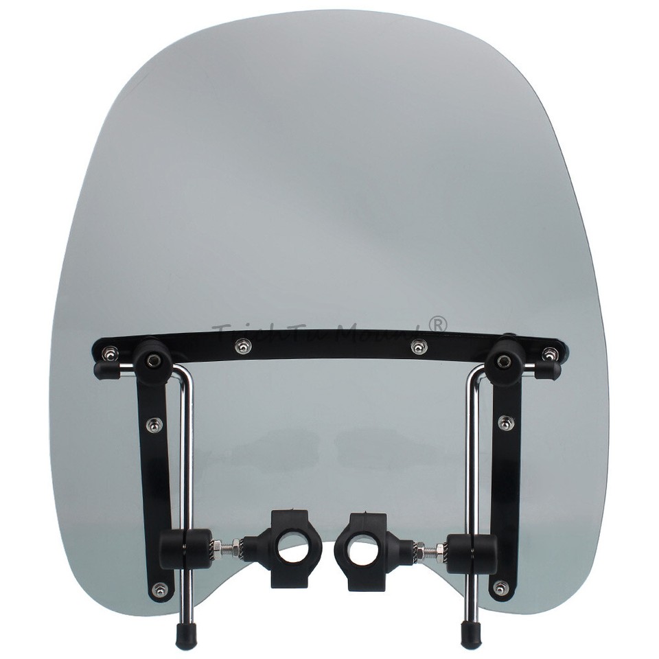 For Indian Scout Sixty Chief Dark Horse 17"×15" Smoked Windshield ...