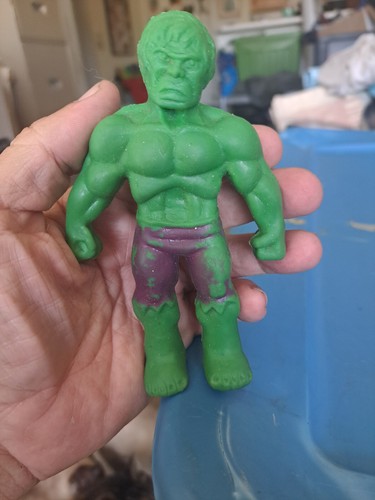 Vintage 1978 Incredible Hulk Vic's Novelty Rubber Figure Marvel RARE | eBay