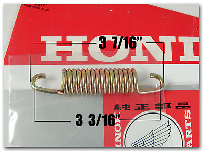 HONDA MOTORCYCLE CENTER/MAIN KICK STAND SPRING 3 7/16" / 3 3/16" CB CL ...