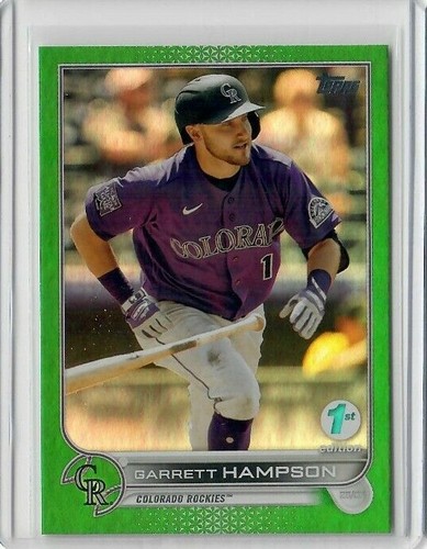 2022 Topps Series 1 1st Edition - Green #234 Garrett Hampson /150 for ...