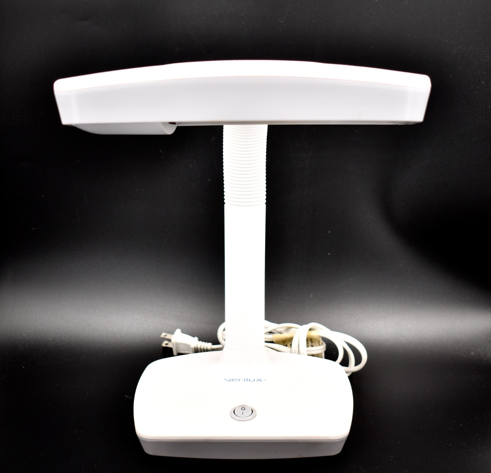 Verilux Table Tamp,Natural Spectrum LED Light,White,plastic,Gooseneck ...