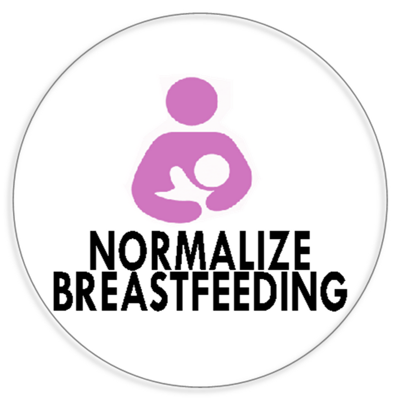 Normalize Breastfeeding - 10 Pack Circle Stickers 3 Inch - Babies ...
