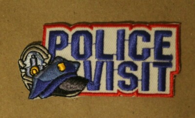 Police Visit Law Officer Visit Scout Guide Kid's Embroidered Patch ...