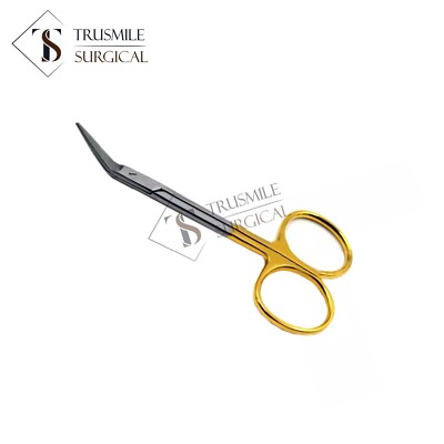 New Wilmer Converse Conjunctival Utility Scissor 4" Angled Ophthalmic ...