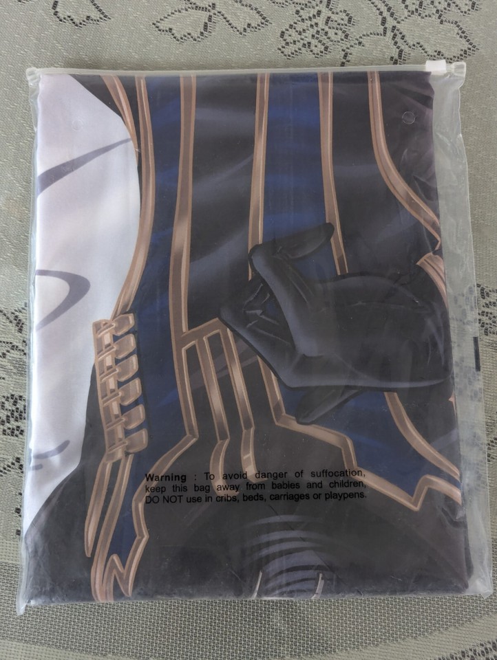 Mass Effect Legendary Garrus Vakarian Satin Body Pillow Case 20x54 Sold ...