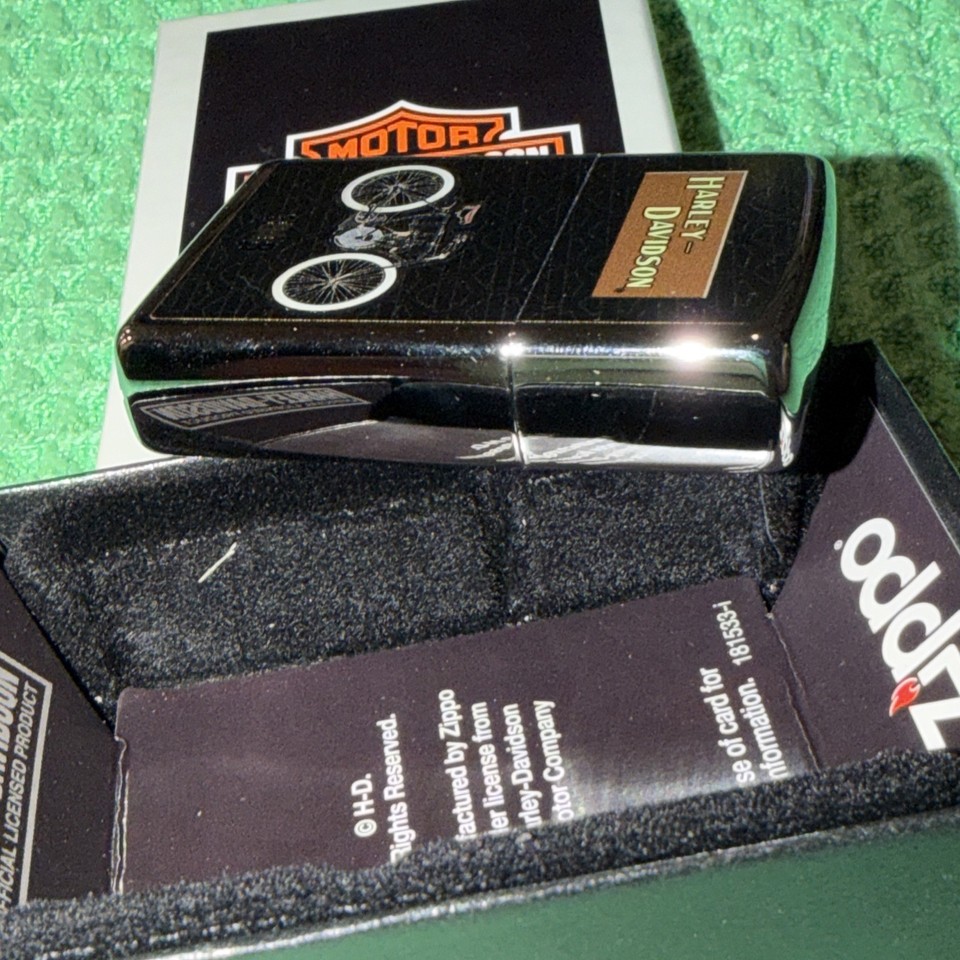 2018 Harley Davidson 1903 Motorcycle Chrome Zippo Lighter NEW | eBay