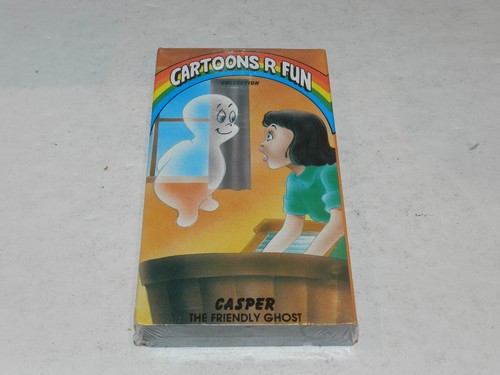 CARTOONS R FUN "CASPER" THE FRIENDLY GHOST VHS 1989 BRAND NEW SEALED ...