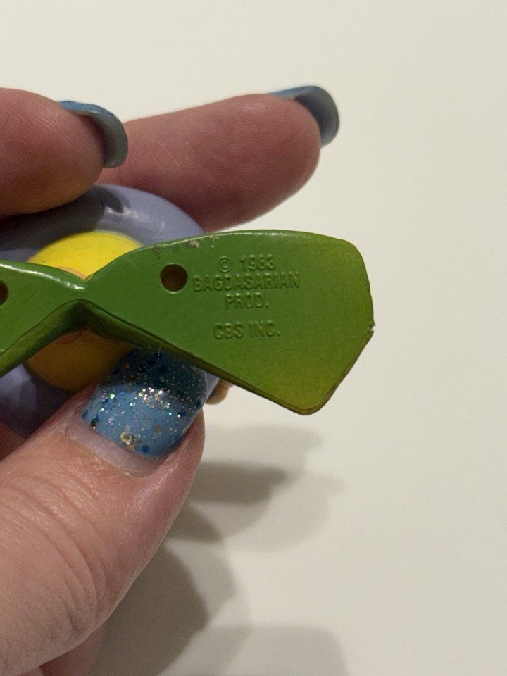 Vintage 1983 Theodore Chipmunk PVC Figure Swimming Snorkel Flippers | eBay