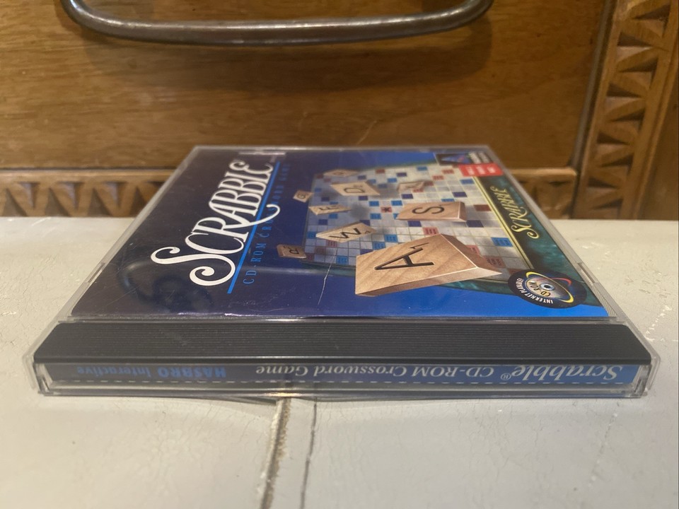 Scrabble CD-ROM Crossword Game - Hasbro Interactive Windows Mac 1996 ...