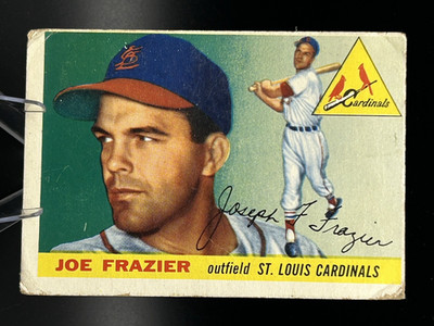 1955 Topps #89 Joe Frazier St. Louis Cardinals RC FREE SHIPPING (B) | eBay