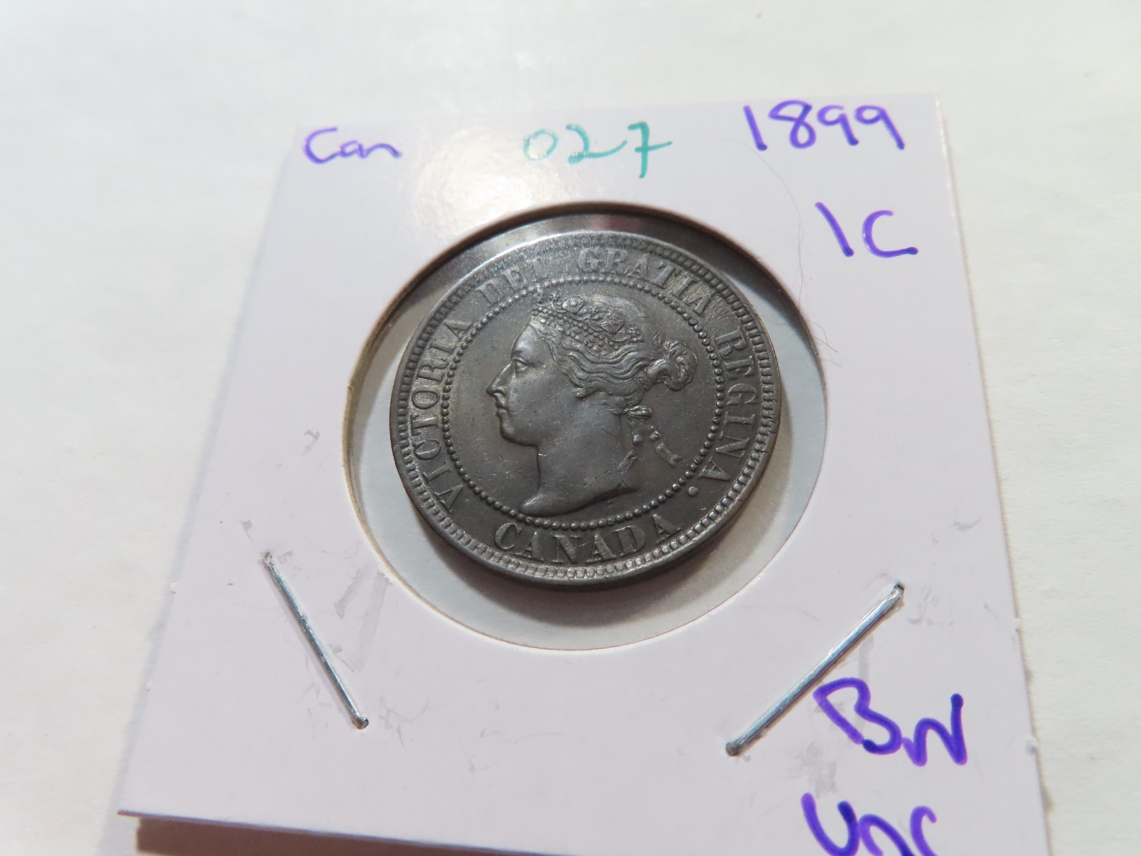 O27 Canada 1899 Large Cent Brown UNC | eBay
