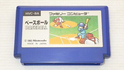 Famicom Games FC " Baseball " TESTED /550642 | eBay