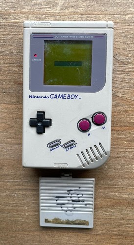 Grey Original Nintendo Gameboy Console, DMG, TESTED AND WORKING! | eBay UK