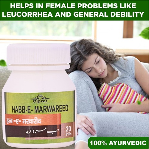 Cipzer Habb Marwareed 20Pills For Female Problems, Leukorrhea & General ...
