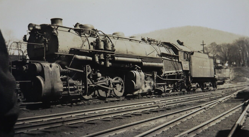 Vtg Train Photo 1827 Steam Engine Reading RR 2-8-8-2 Gordon PA P00162 ...