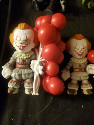 Funko mystery minis Pennywise lot balloons and balloon chapter 1 and 2 ...
