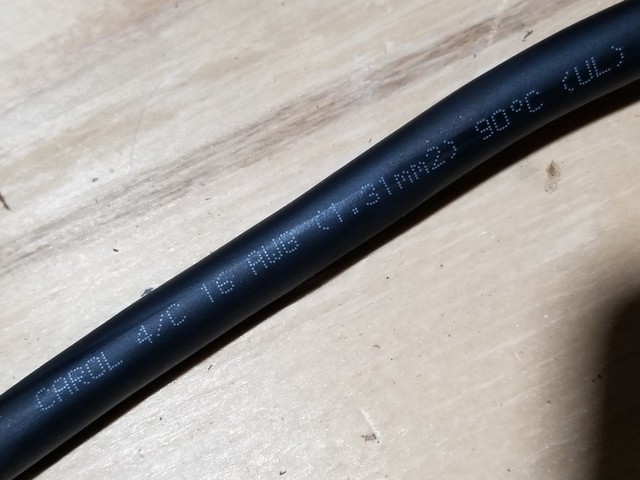 Carol Brand 02766 Carolprene Cable Type SOOW 4 Conductor 16 AWG CSA 10 ...