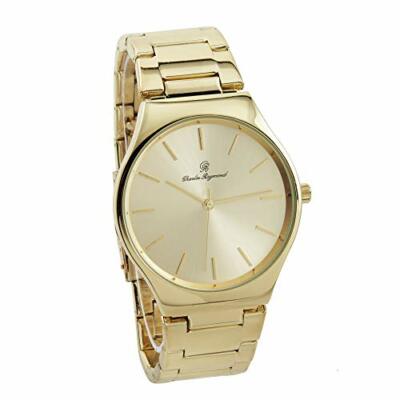 Sleek Metallic Mens Metal Band Watch - Gold/Gold 8953 | eBay