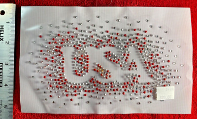 "USA" Hot Fix Iron Transfer; New; Original Owner | eBay