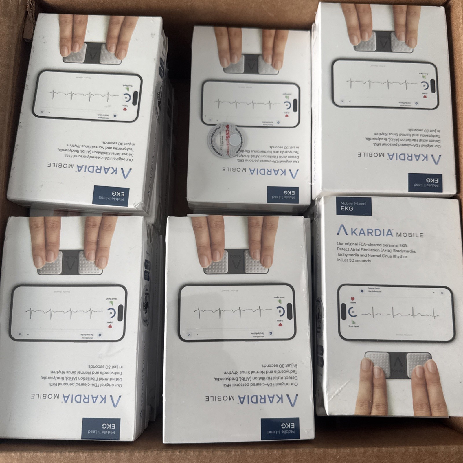 Lot Of (23) AliveCor KardiaMobile Personal EKG Monitor Factory sealed ...