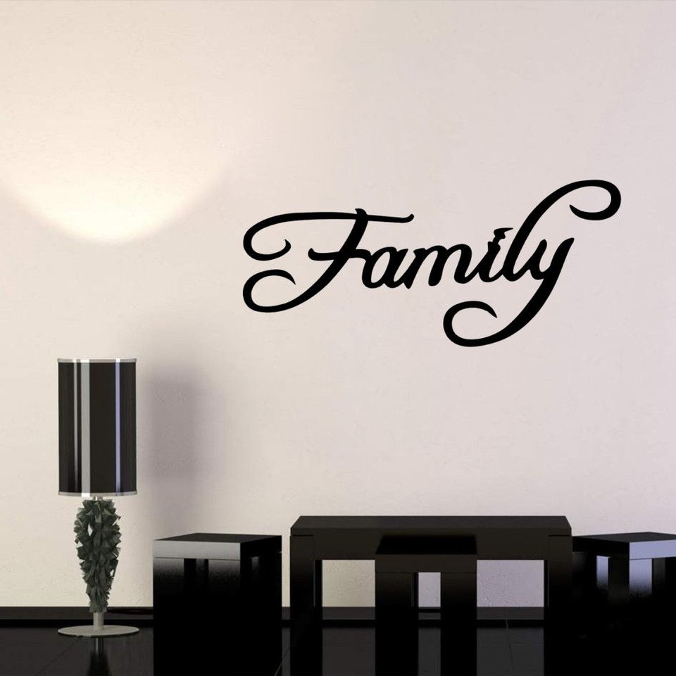 English Alphabet Wall Sticker Block Letters for Decor Decoration Home ...