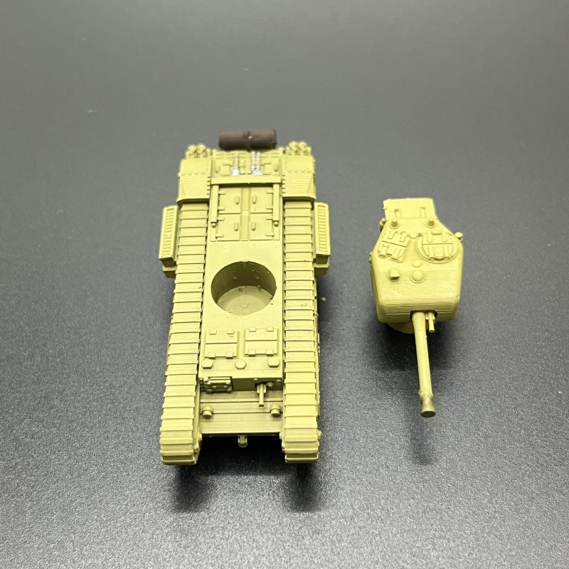 1/144 Resin 3d Printed Churchill GC Tank WWII Tank Model Eraser Model ...