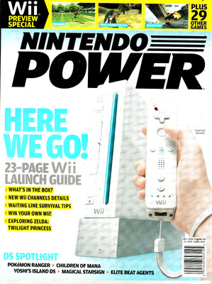 Nintendo Power Magaxine Vol 210 Dec 2006 - Complete W/ Posters & Comic ...
