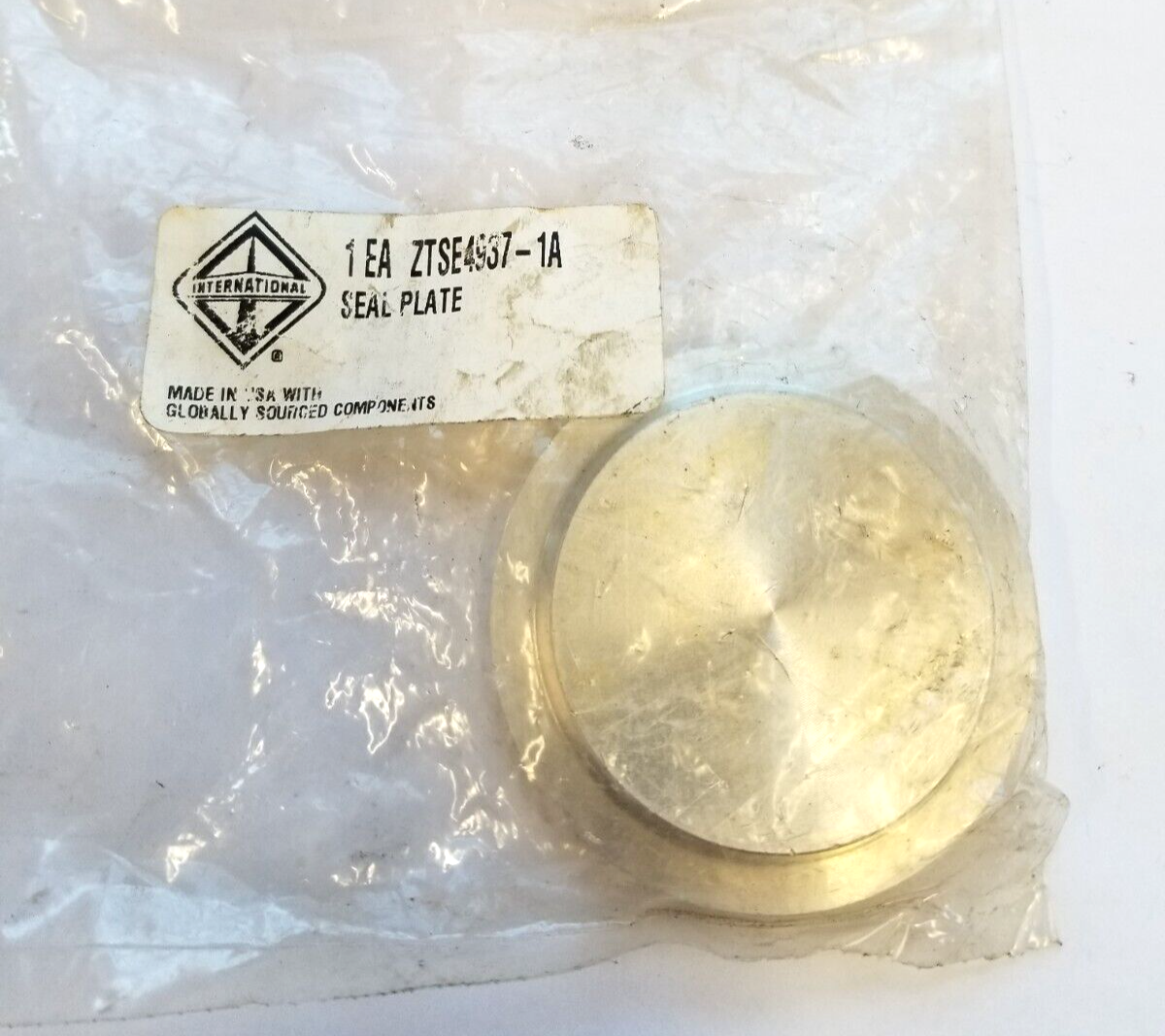 International NAVISTAR OTC ZTSE4937-1A Seal Plate (Part of ZTSE4937) | eBay