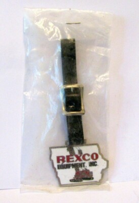 *Rexco Equipment Iowa LINK BELT Crawler Crane Construction Pocket Watch ...