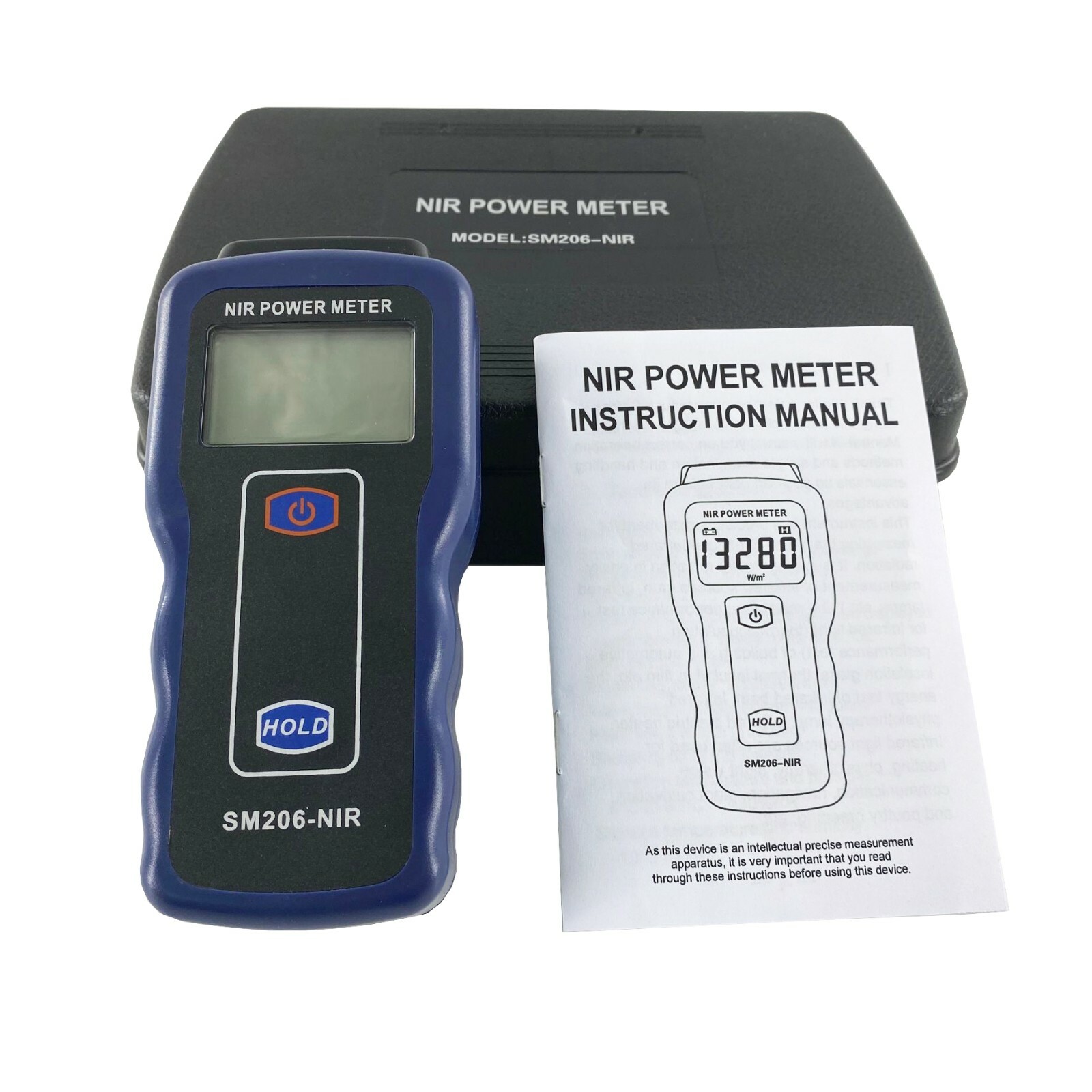 Digital NIR Power Meter Infrared Radiation Intensity Detector with 1 ...