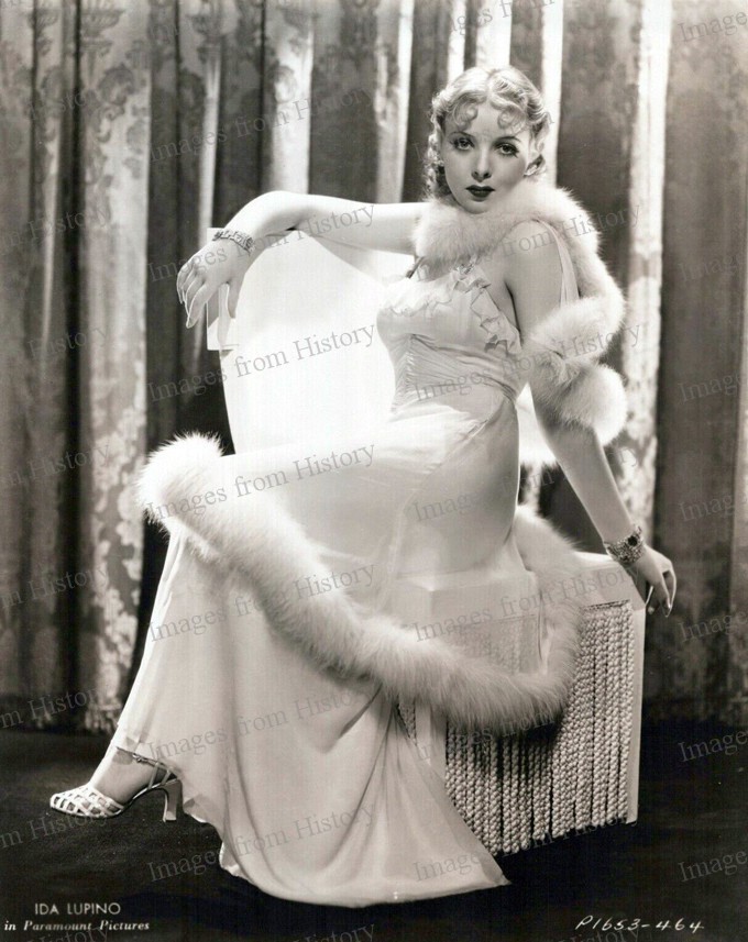 8x10 Print Ida Lupino Beautiful Paramount Pictures Fashion Portrait ...