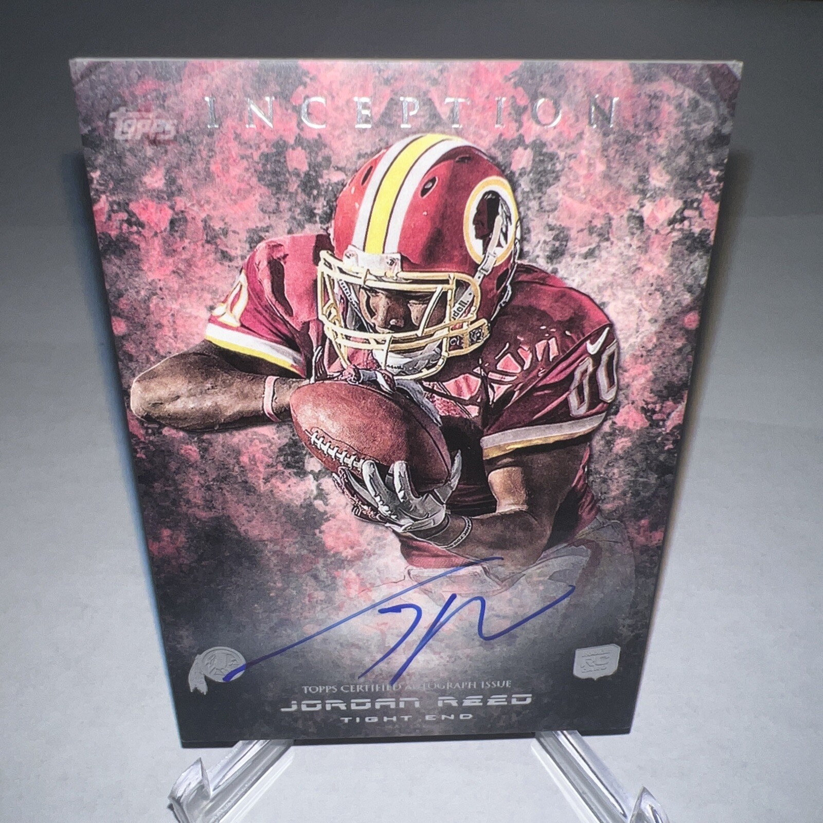 2013 Topps Inception #126 Jordan Reed Autograph RC Redskins Rookie auto ...