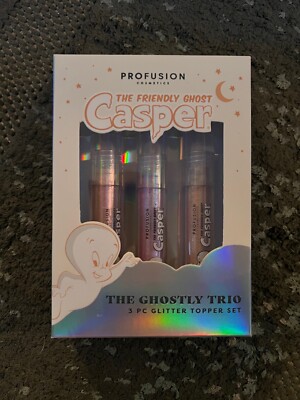 PROFUSION Casper The Friendly Ghost GHOSTLY TRIO Glitter 3 Pc LIP ...