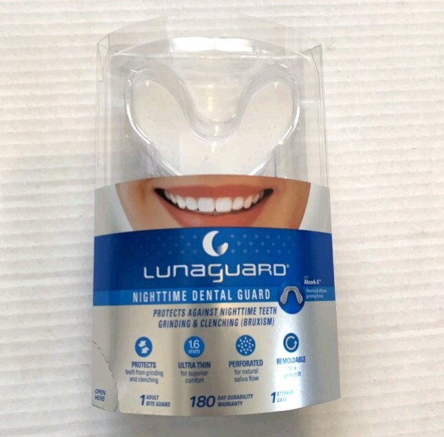 LUNAGUARD Nighttime Dental Guard Comfortable Dental Protection for ...