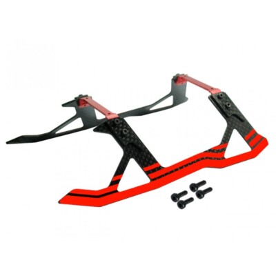 Microheli Aluminum/Carbon Fiber Landing Gear (RED) - BLADE 250CFX ...