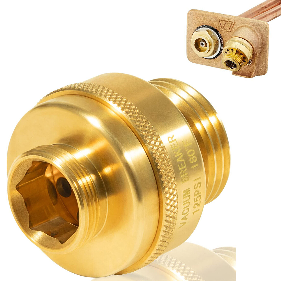 Wall Hydrant Brass Vacuum Breaker For Woodford Model 24 65 74 75 84 ...